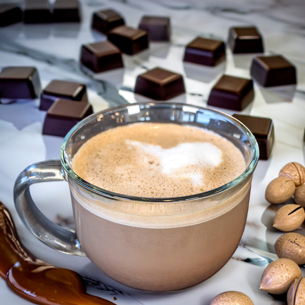 Caramel Mocha Nut Latte – Donut Bank